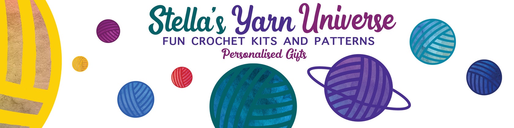 Fun crochet patterns DIY kits and by StellasYarnUniverse on Etsy