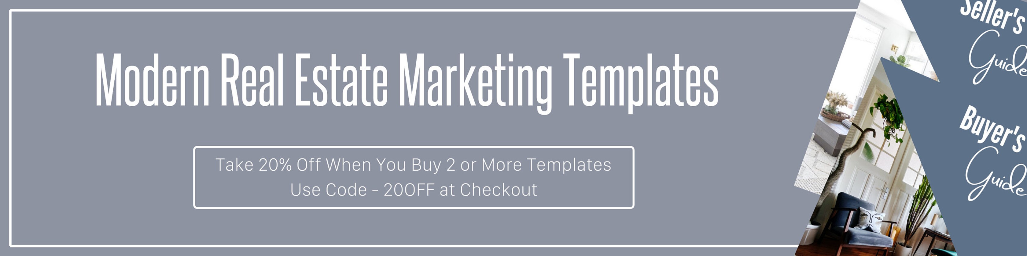 Modern Real Estate Marketing by RealEstateCreatives on Etsy