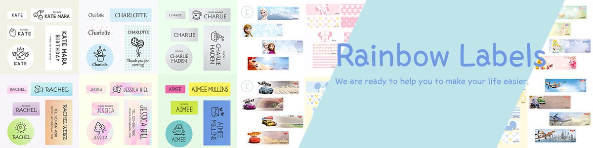 RainbowLabels - Etsy