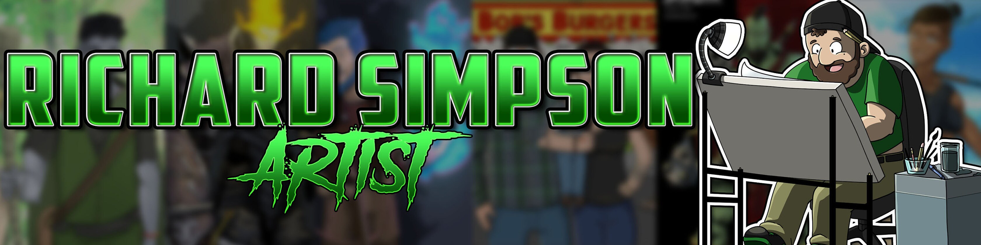 richardsimpsonart - Etsy