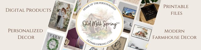 OldMillSpring - Etsy