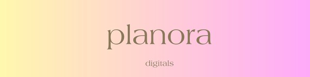 PLANORA - Etsy
