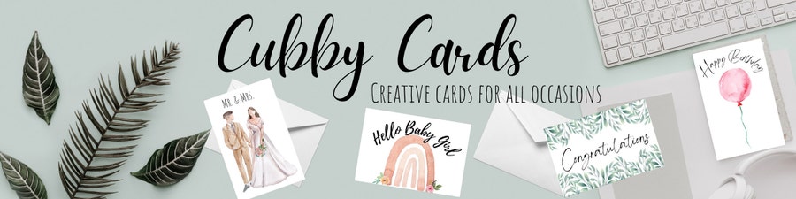 CubbyCards - Etsy