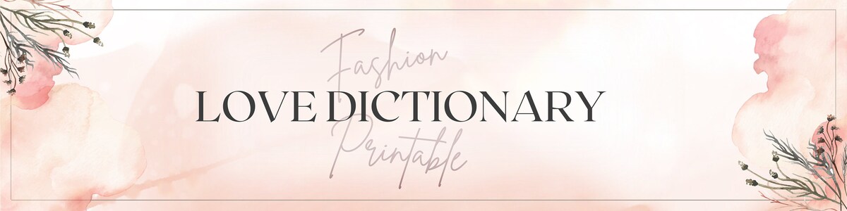 LoveDictionary - Etsy
