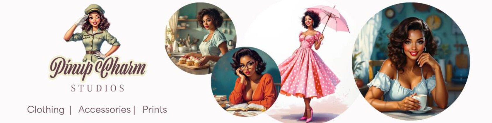 PinupCharmStudios - Etsy