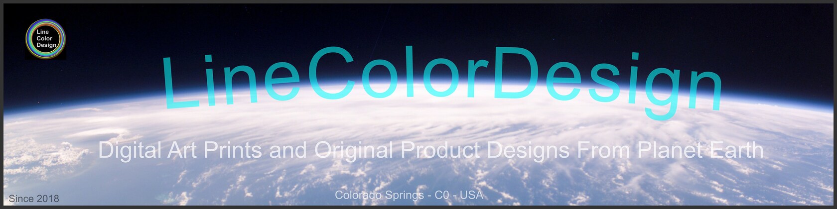 Algorithm Art Prints and Original Product by LineColorDesign