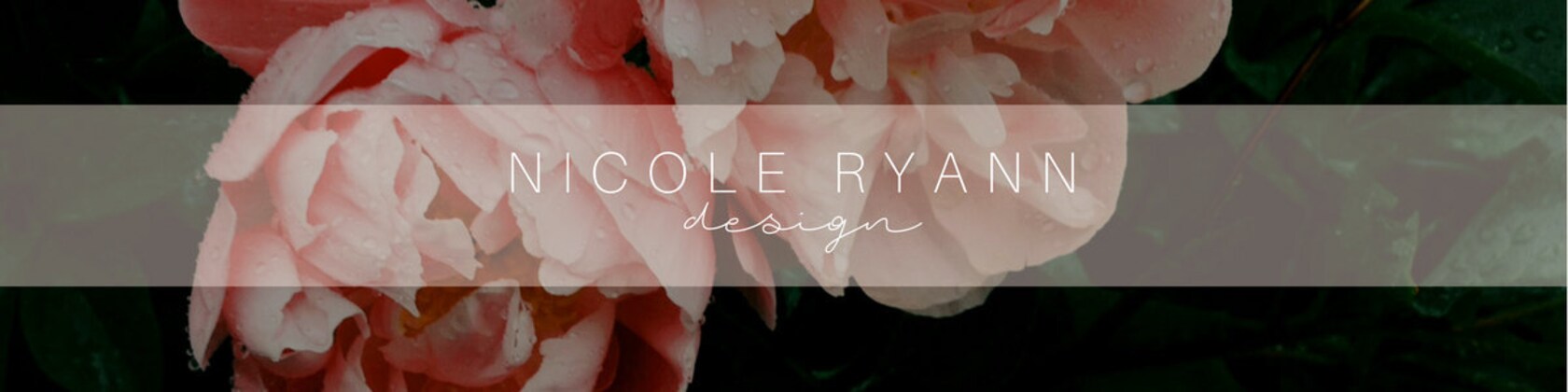 Custom hand lettered gift bags wooden signs by NicoleRyannDesign