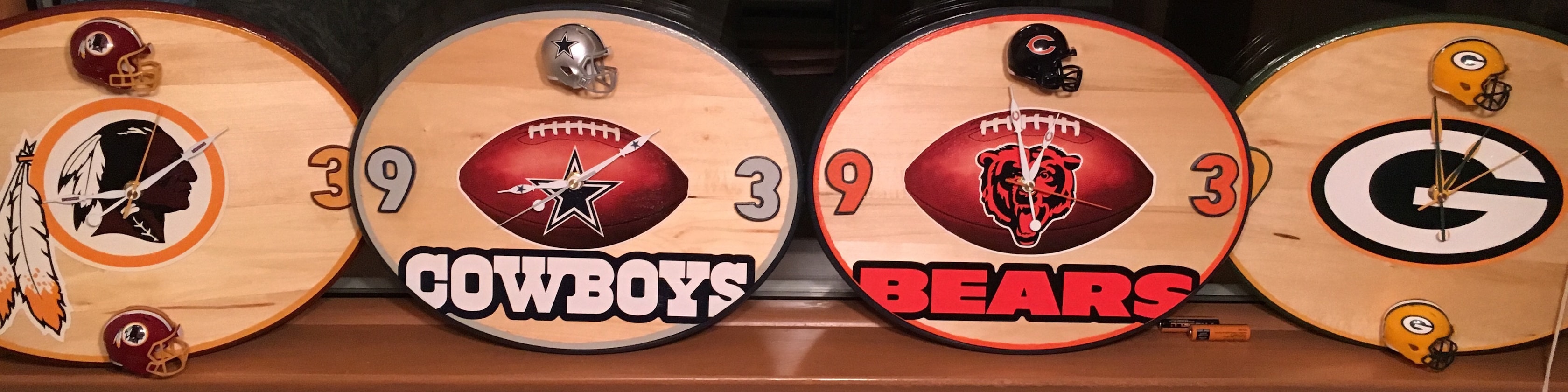 NFLclocks - Etsy