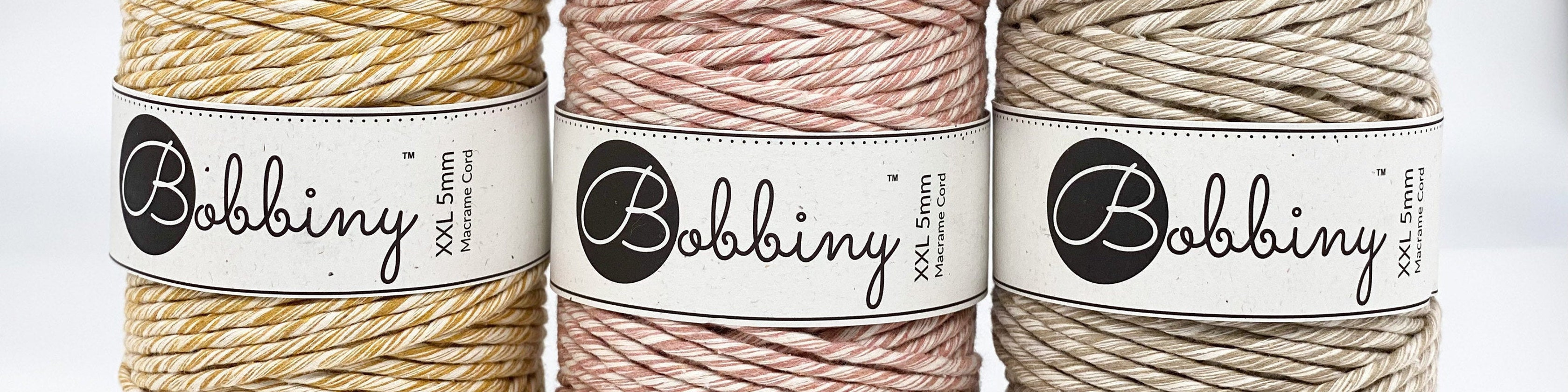 Official Suppliers of Bobbiny Cords & Yarns by TheThreadShopUK