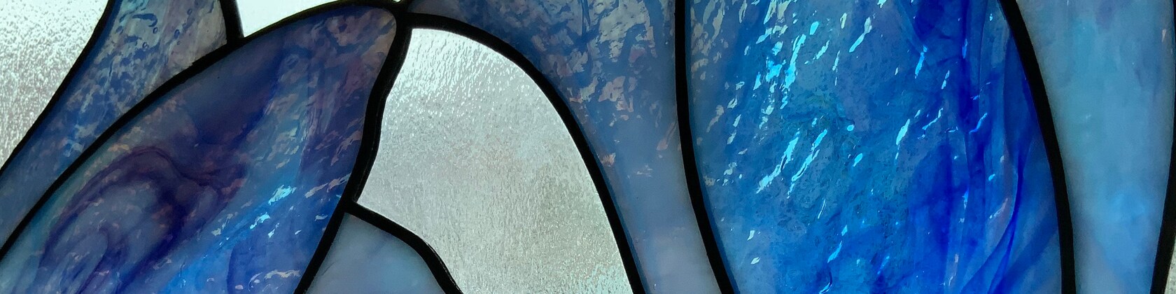 Tiffany stained glass decor loft design polygonal by Zaytsevaglass