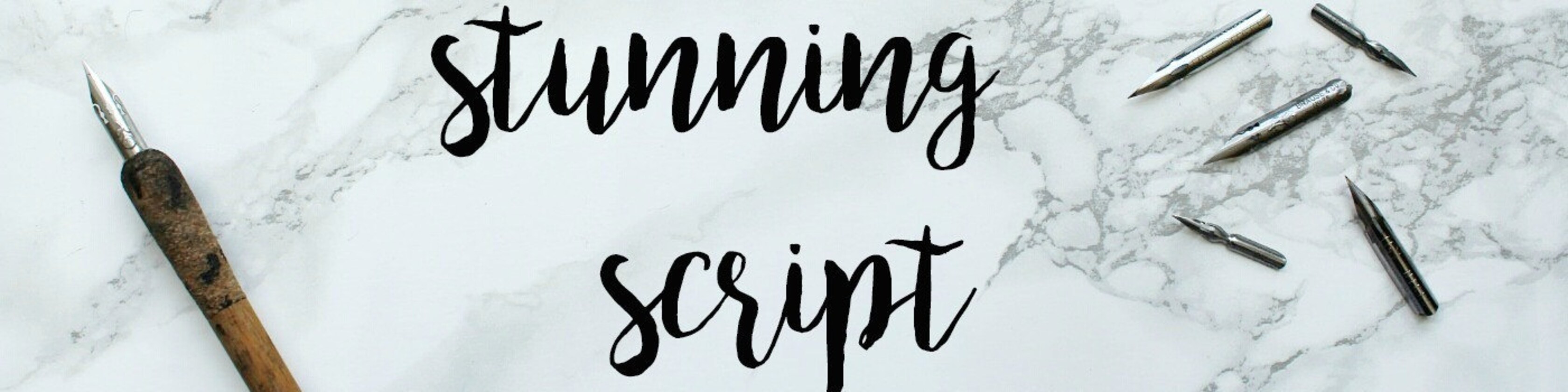 StunningScript - Etsy