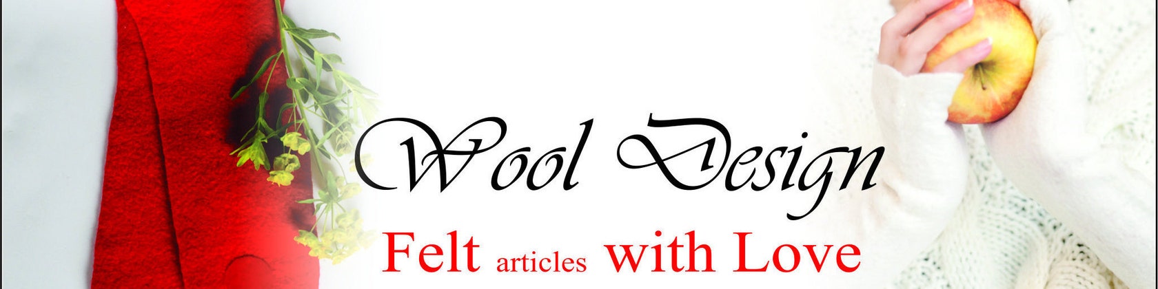 Felted dresses hats scarfs from merino wool. by woolDesign on Etsy