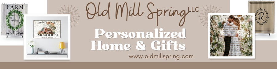 OldMillSpring - Etsy