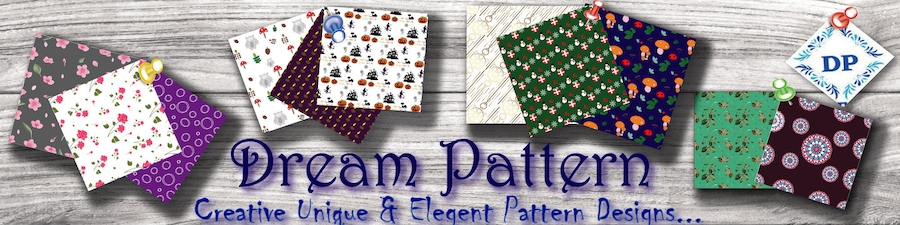 Digital pattern designs & Printable writing by DreamPattern
