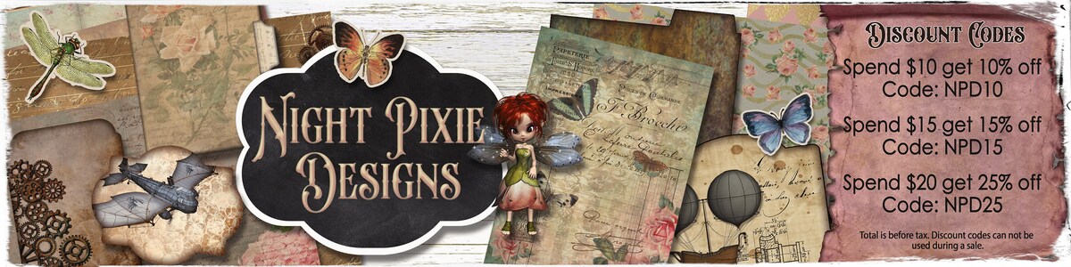 NightPixieDesigns - Etsy