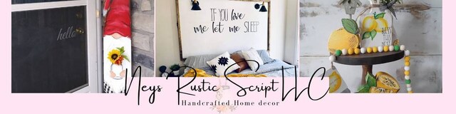 NeysRusticScript | Etsy