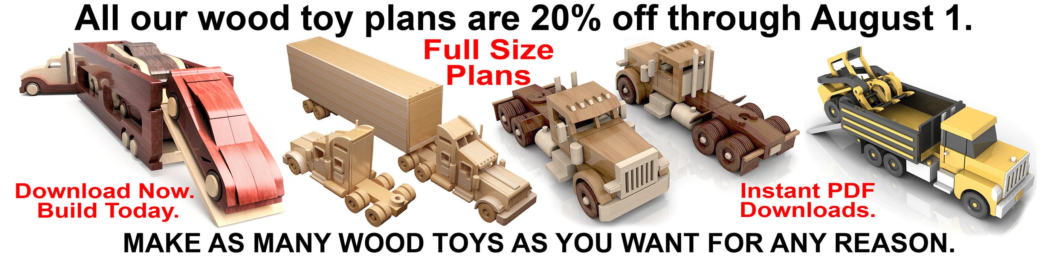 Wood Toy Plans for Amateur & Pro Woodworkers by toymakingplans