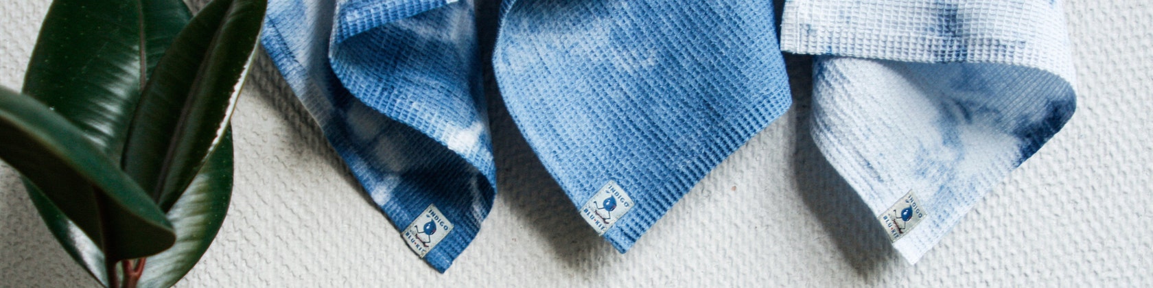 Indigo dyeing kits Hand-dyed indigo items by IndigoBluKit