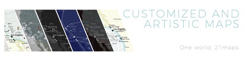 21Maps - Etsy