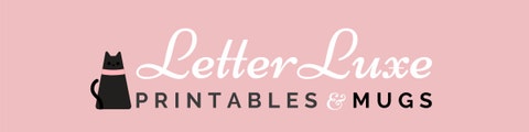 LetterLuxePrintables - Etsy