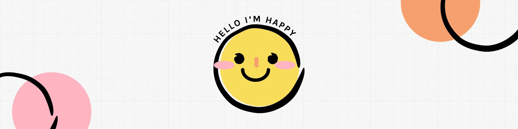 Happy Stickers Clipart Illustrations by itshelloimhappy on Etsy