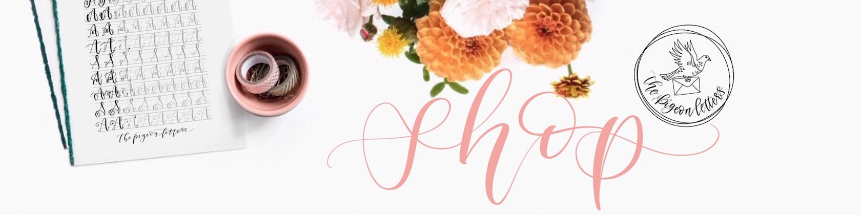 Lettering & Illustration Practice Sheets by ThePigeonLetters