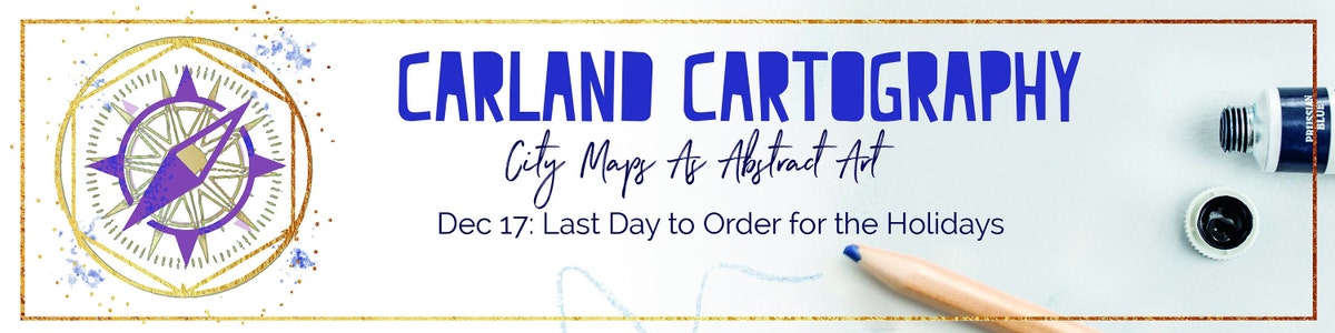 CarlandCartography - Etsy