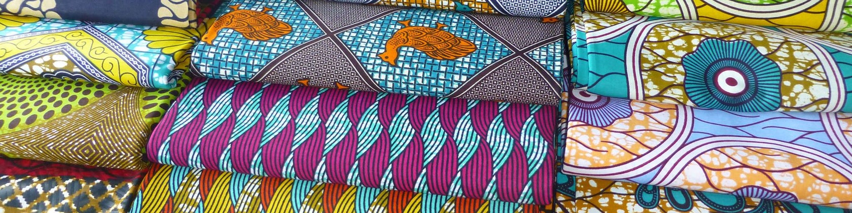 African Fabric Wax PrintMaasai Shukakanga and by KitengeTextiles