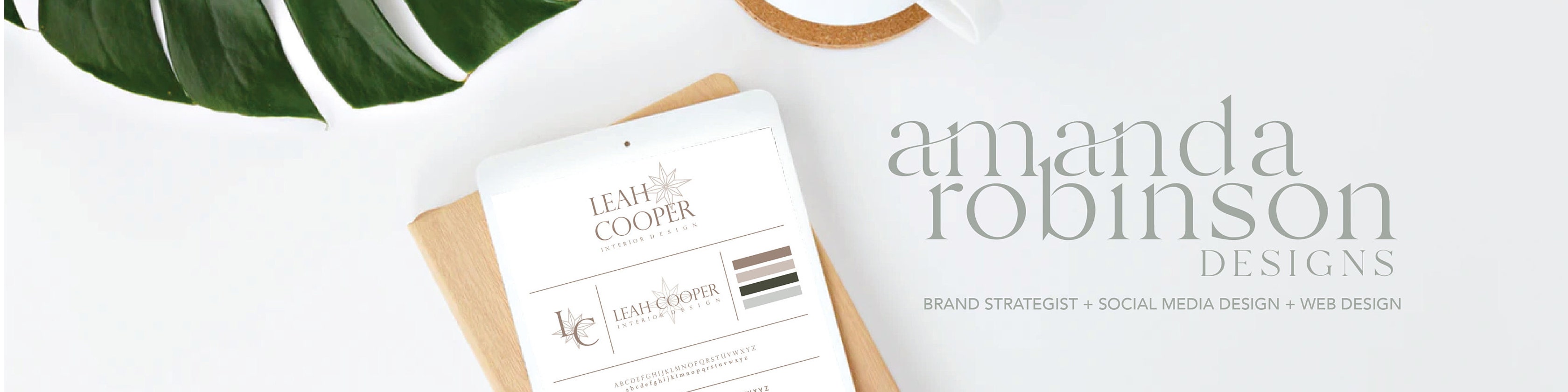 LOGOS BUSINESS BRANDING WEB DESIGN I by AmandaRobinsonDesign