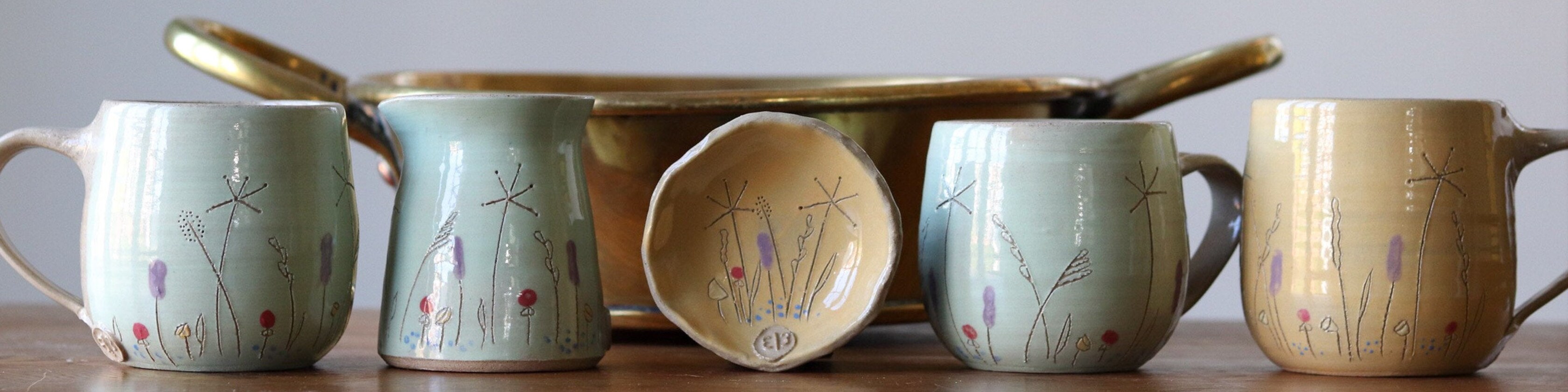 Beautiful stoneware ceramics for the home from by mwrightceramics