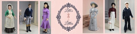 1:12 Scale Porcelain Dolls And Supplies by LillisLittles on Etsy