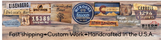 BisonPeakDesigns - Etsy