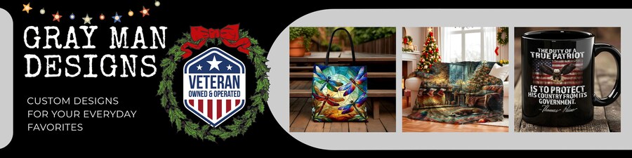 GrayManDesigns - Etsy