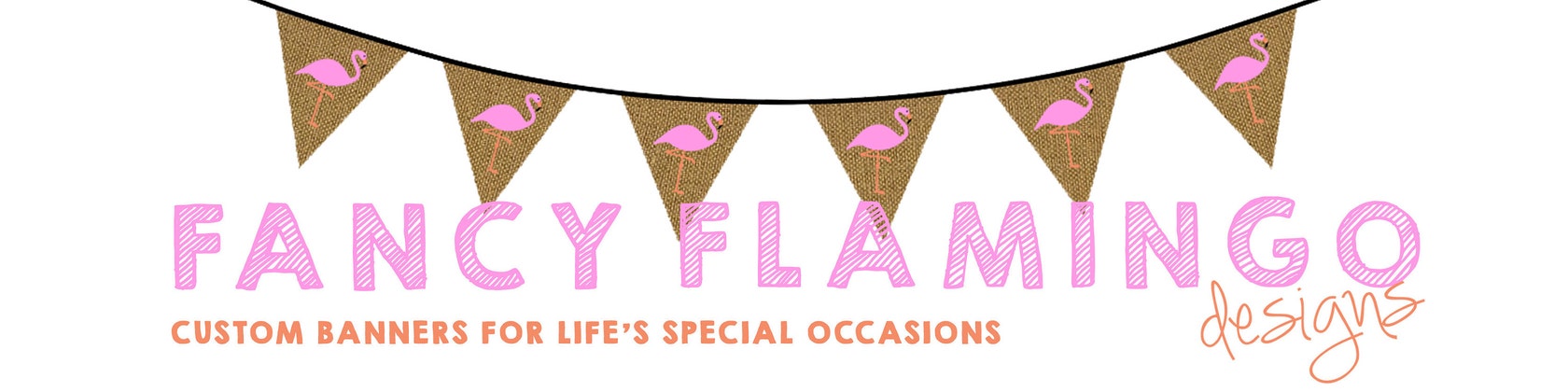 Custom Banners Party Decorations Holiday Decor by FancyFlamingo