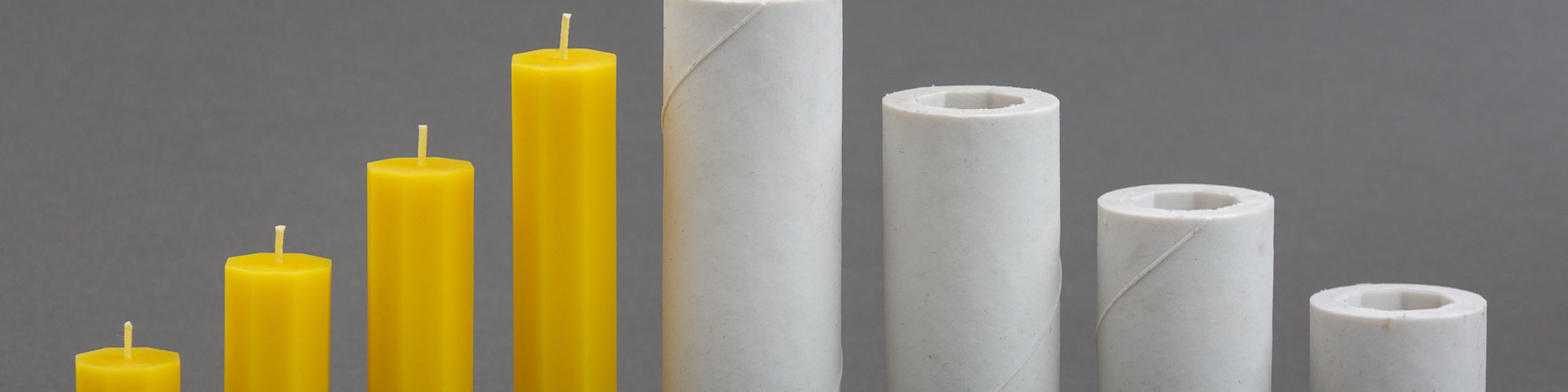 Bees wax candles candle molds by Latviancandles on Etsy