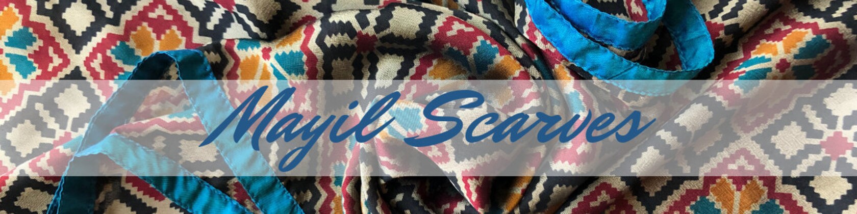 Unique handmade scarves colorful & beautiful scarves by Mayil