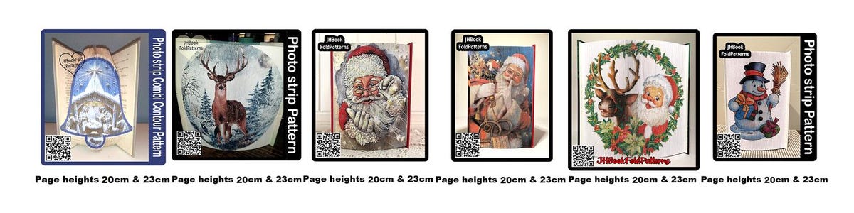 JHBookFoldPatterns - Etsy UK