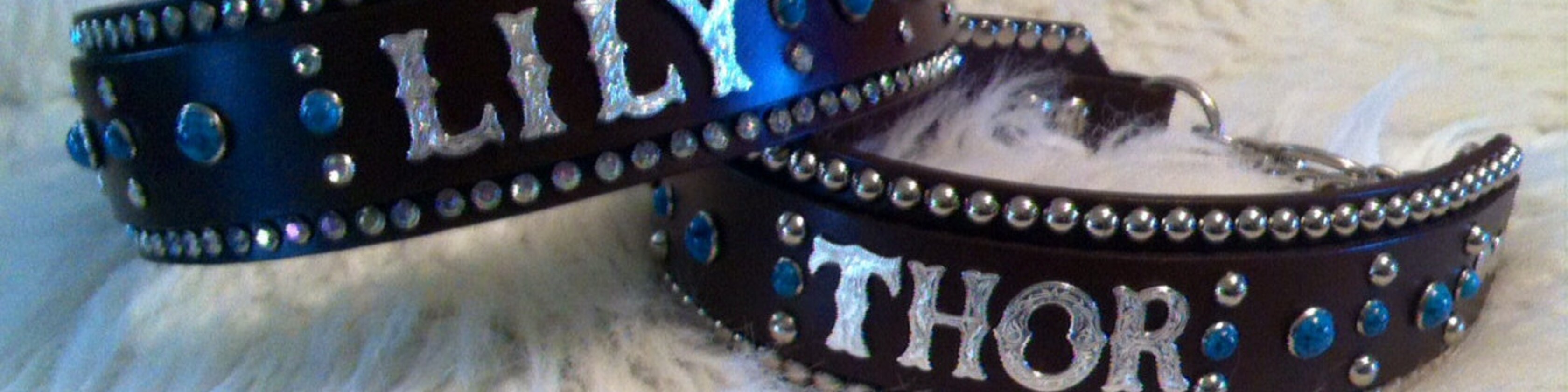 Beautiful collars for Strong dogs by TheStripedPony on Etsy