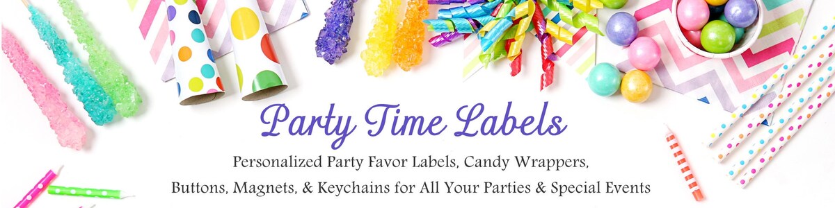 Partytimelabels - Etsy
