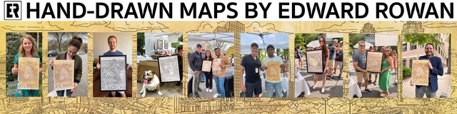 MapsbyEdwardRowan - Etsy