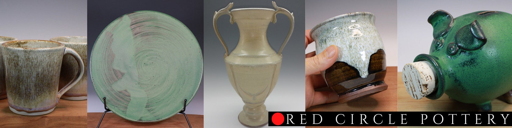 RedCirclePottery - Etsy