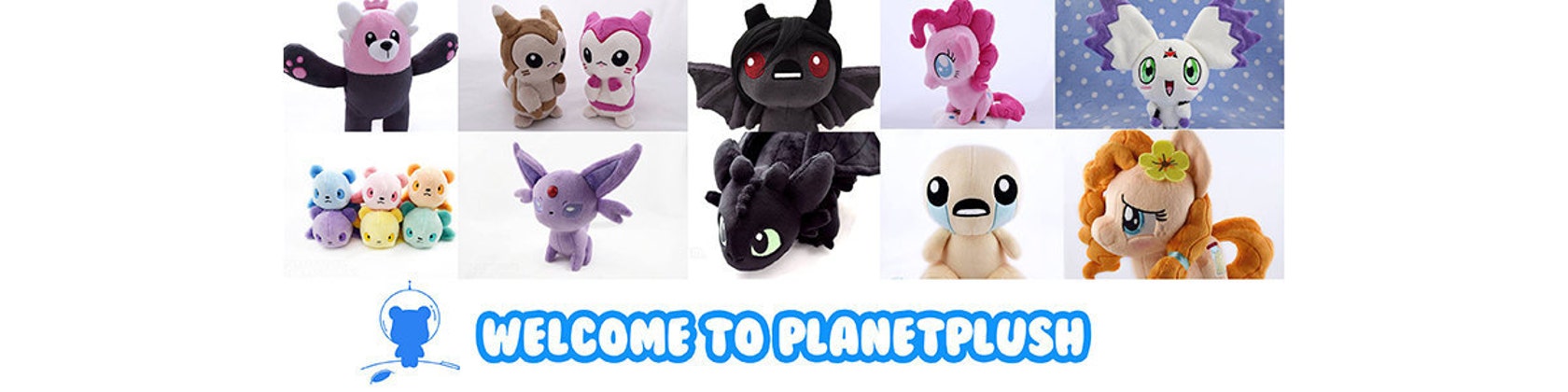 Professionally made handcrafted plush and patterns by PlanetPlush