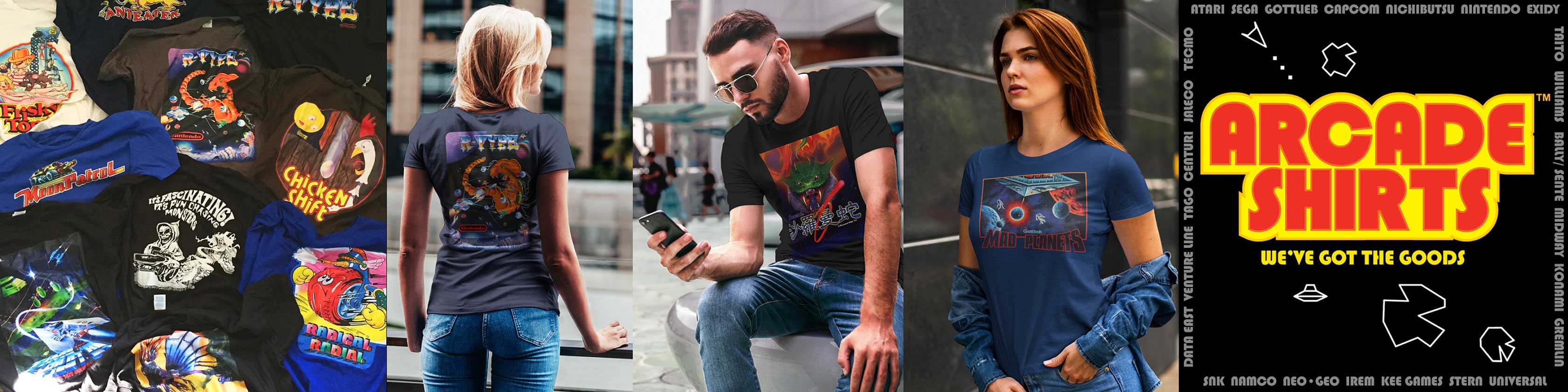 Arcade Shirts on ETSY | Museum of the Game® & International Arcade ...