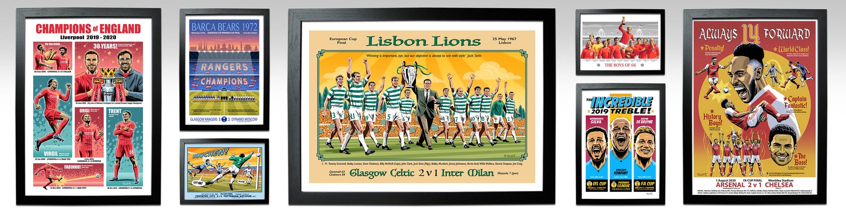 Designer Football Art Prints & Posters by by THEFOOTBALLARTIST