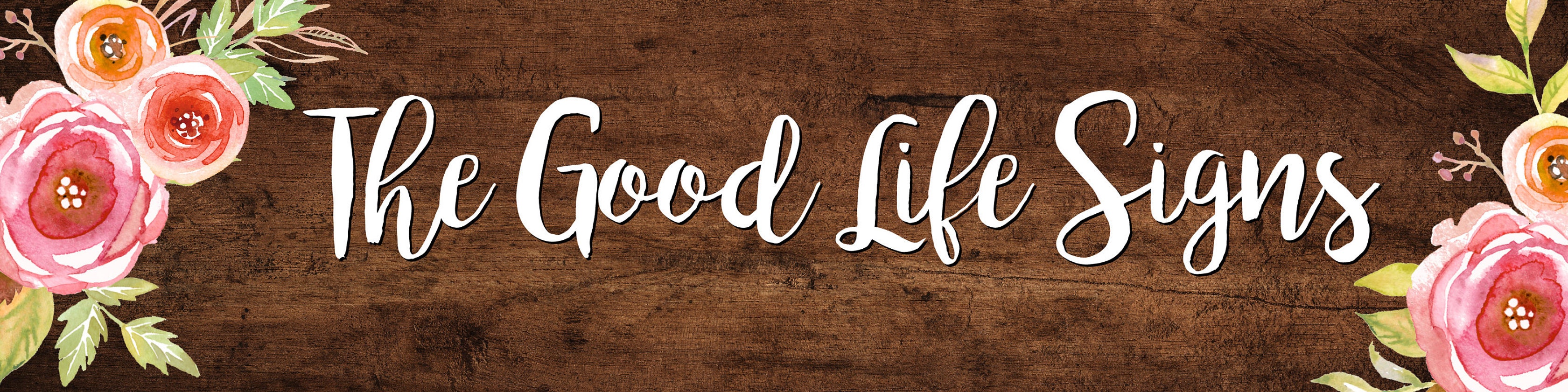 TheGoodLifeSigns - Etsy