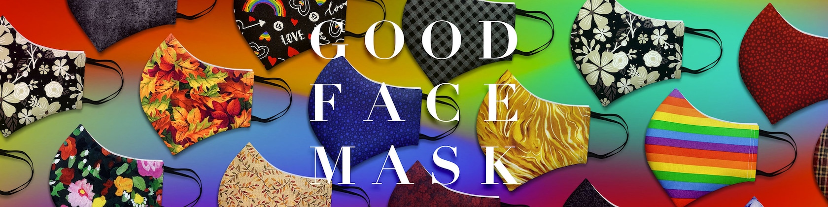High quality cotton face masks NEW Fall Collection by GoodFaceMask