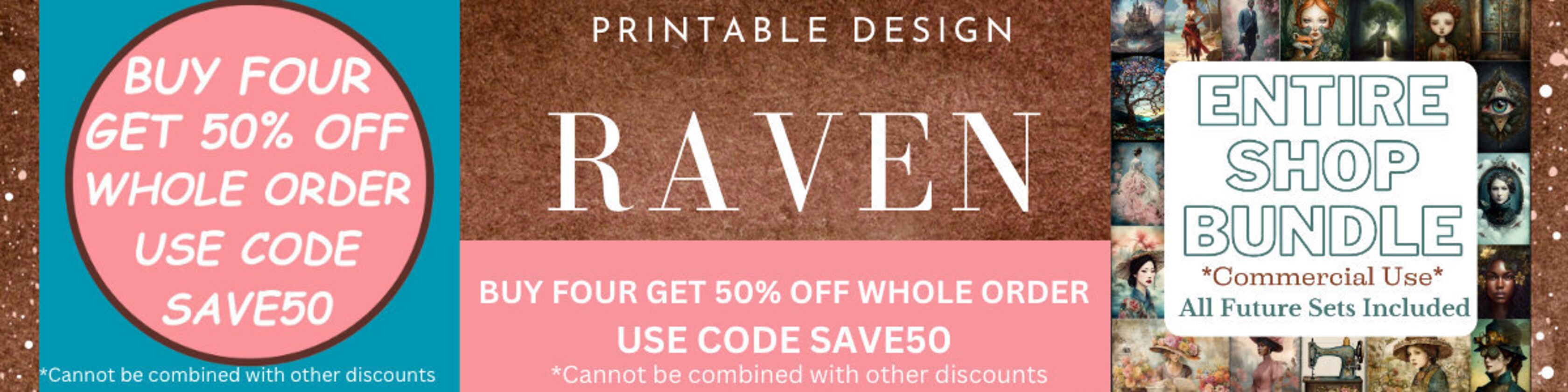 RavenPrintableDesign - Etsy