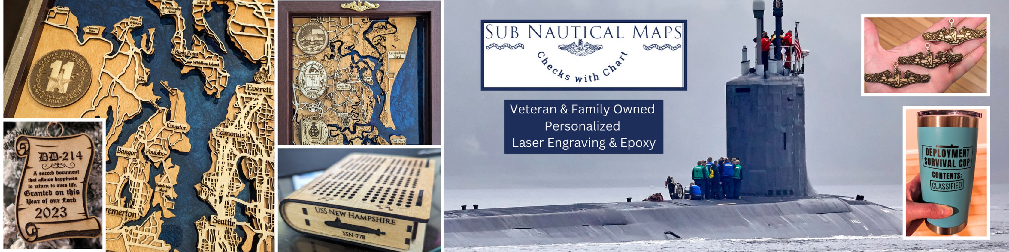 SubNauticalMaps - Etsy