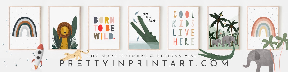 PrettyinPrintArtLtd - Etsy