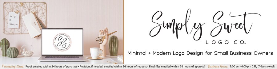 SimplySweetLogoCo - Etsy